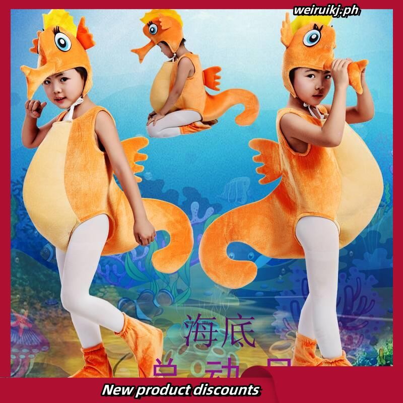 Cosplay Children Sea Animal Performance Costume Underwater World Crab ...
