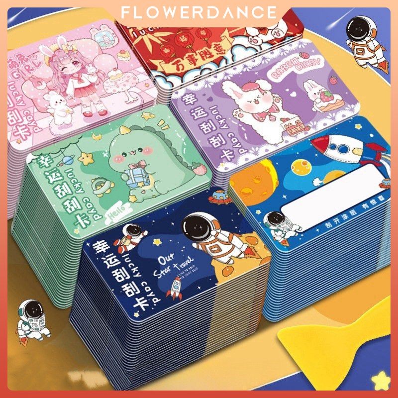 20pcs Reward Scratch Card Film Coated Stickers Scratch Off Labels Diy ...