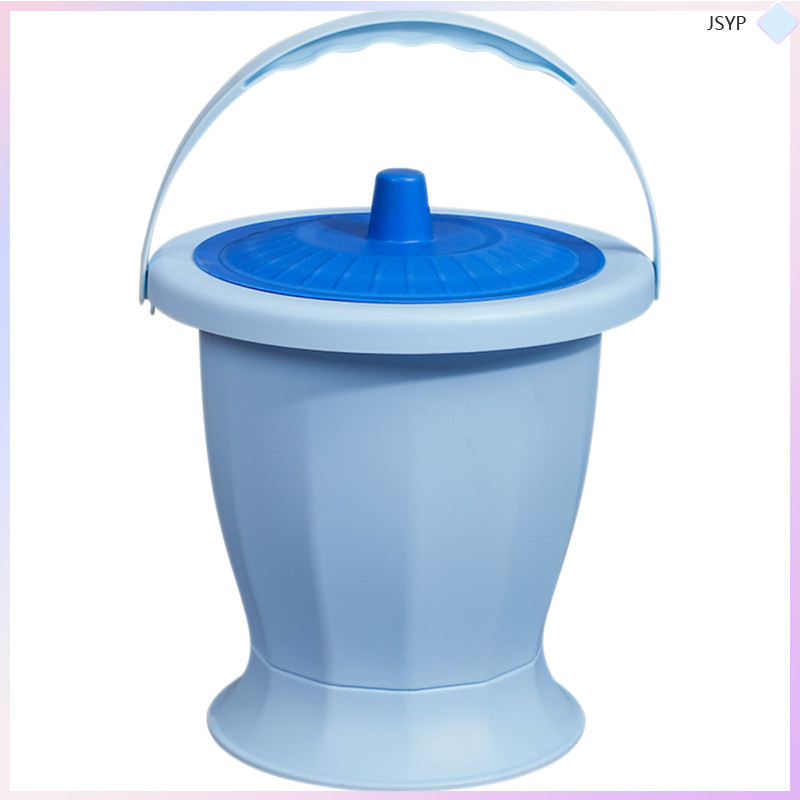 Portable Toilet Pee Urinal Spittoon Elderly Urine Bucket 23.50X23.50X23 ...