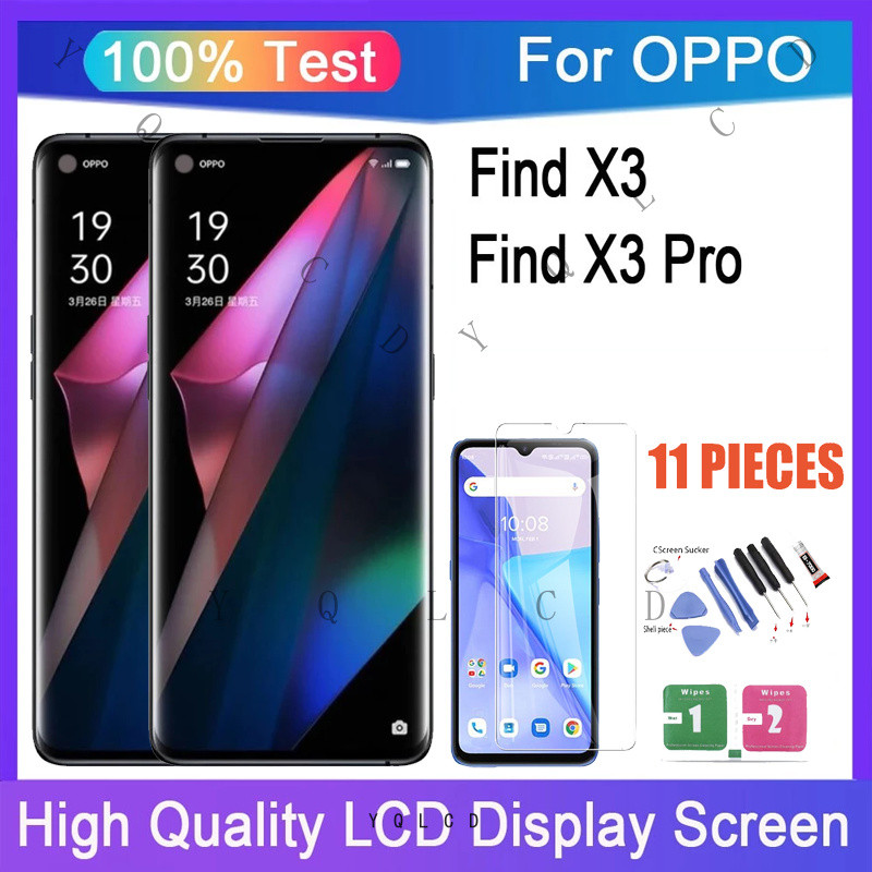 Original AMOLED OPPO Find X3 5G X3 Pro 5G LCD Display Touch Screen Replacement | Shopee Philippines