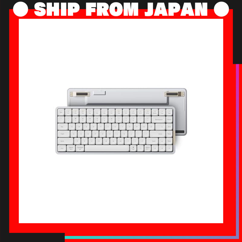 Lofree FLOW Low-Profile Mechanical Keyboard, English Layout, Silver ...