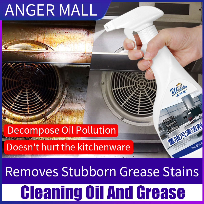 Kitchen Cleaner 500ml Oven,Range Hood,Grill Grease Cleaner Spray ...