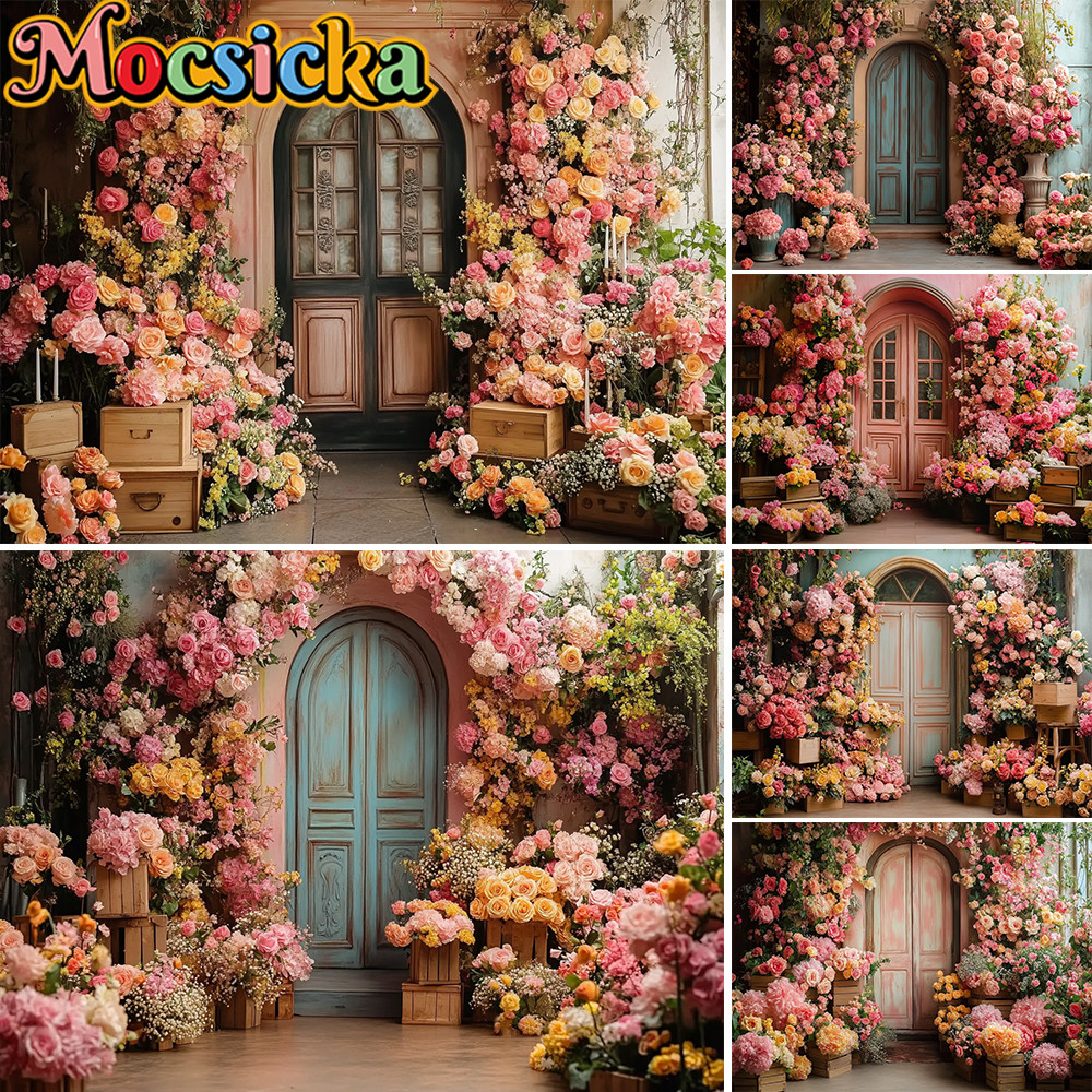 Mocsicka Photography Background Spring Floral Abstract Decoration ...