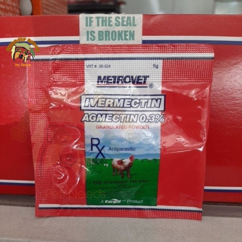 Ivermectin Agmectin Anti and tick fleas Granulated powder Antiparasitic ...