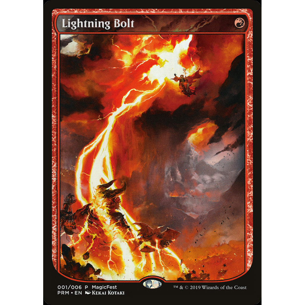 Lightning Bolt (PF19) 1 [EN/N] | Shopee Philippines