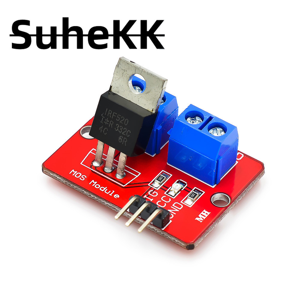 TOP MOSFET Button IRF520 MOSFET Driver Module ARM Raspberry pi | Shopee ...