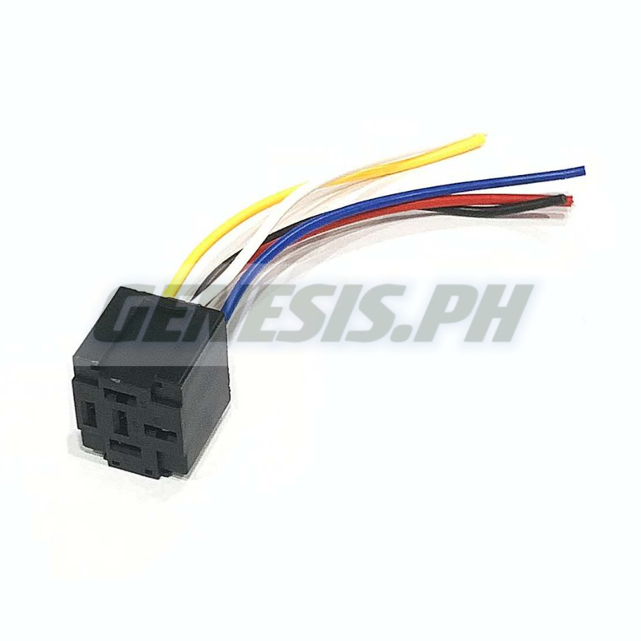 Genesis Motorcyle 5pin Relay Socket 12V Universal Horn Relay Socket ...