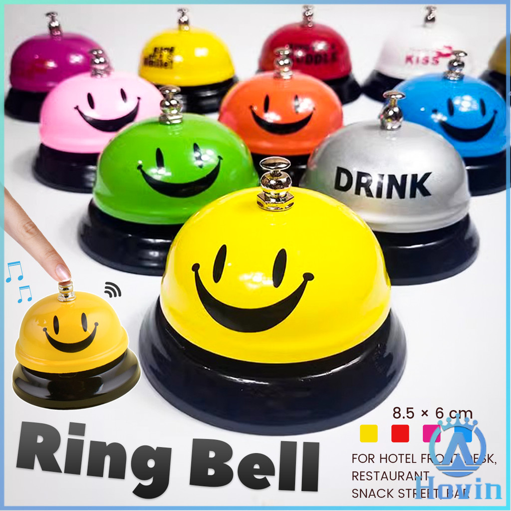Call Bell Color Alloy Desk Kitchen Hotel Counter “Ding” bell Restaurant ...