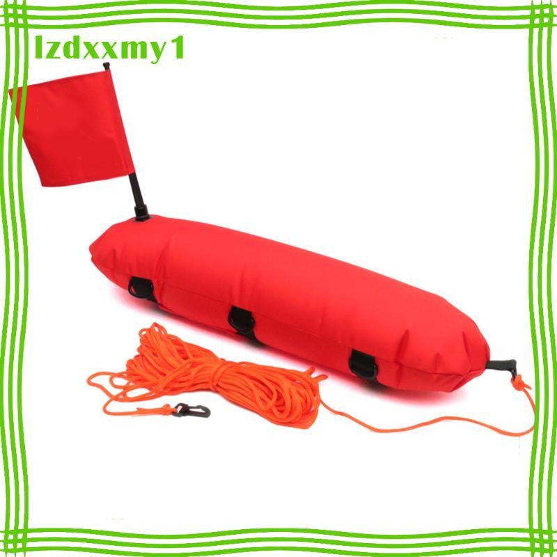 [ Float Rope Buoy Dive Scuba Rope Gear Equipment Orange Polyester Float ...