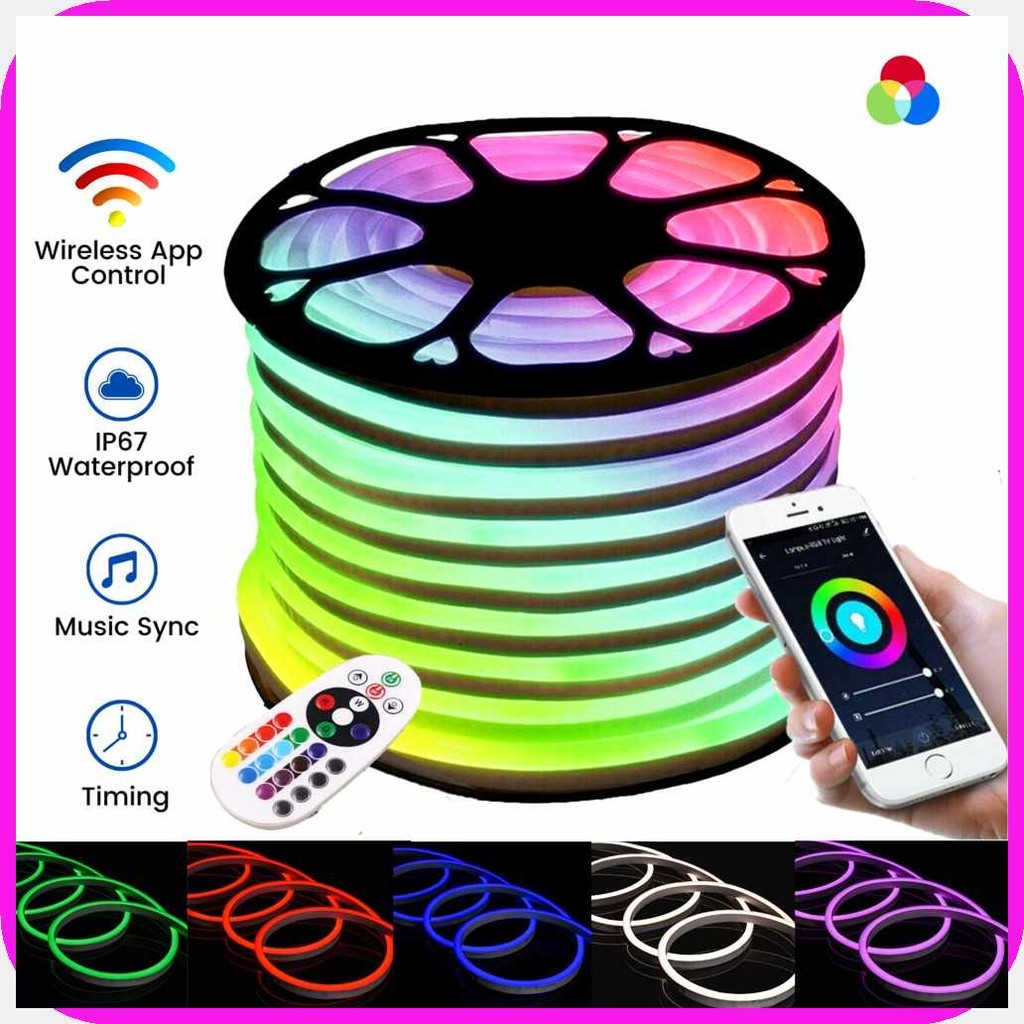 220V[XLED`CT@Neon+I@Strip+Q@Bluetooth+C@RGB+V[LED,n[Neon,xW[Strip Light ...