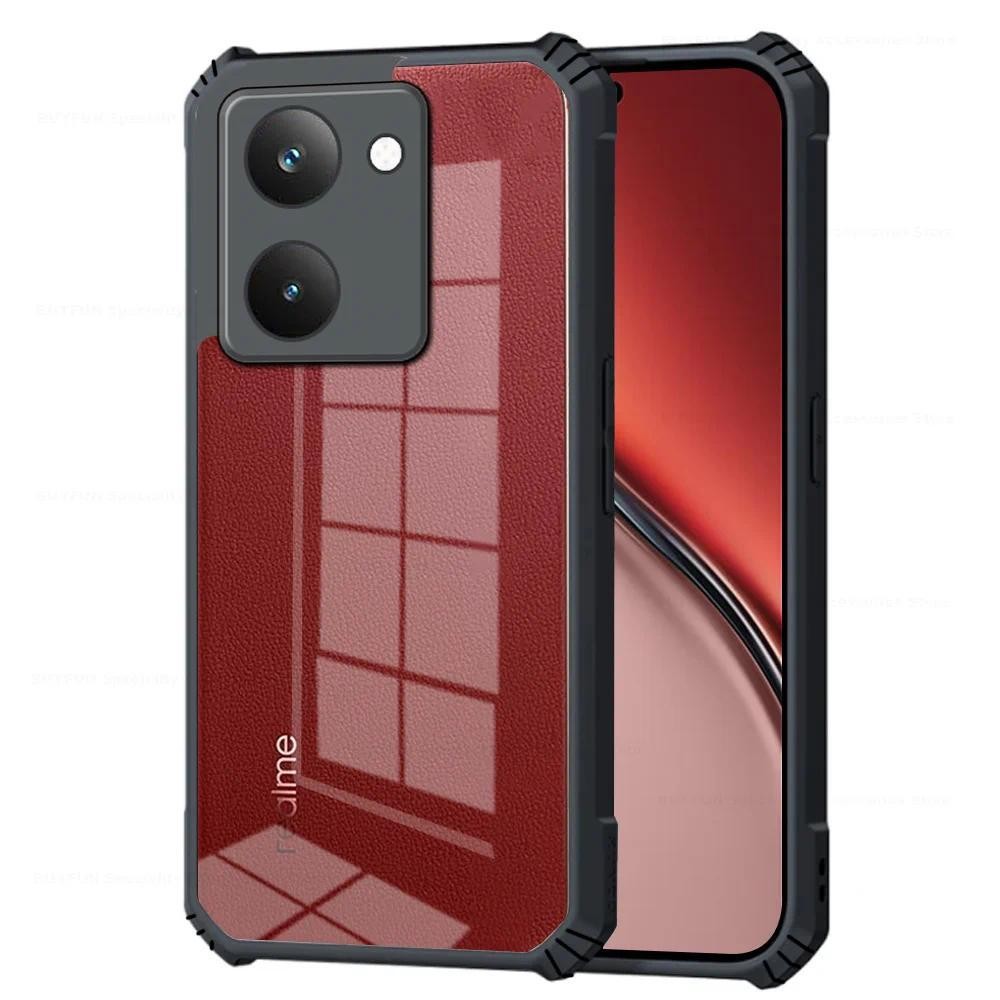 For Realme P3 Ultra P3Ultra RMX5030 Case Soft Silicone Edge Hard Back ...