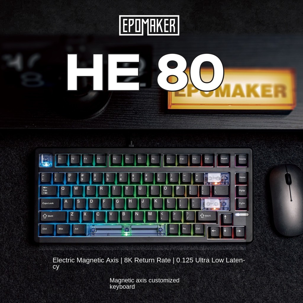 EPOMAKER HE80 Hot-Swappable Gasket Keyboard | Shopee Philippines