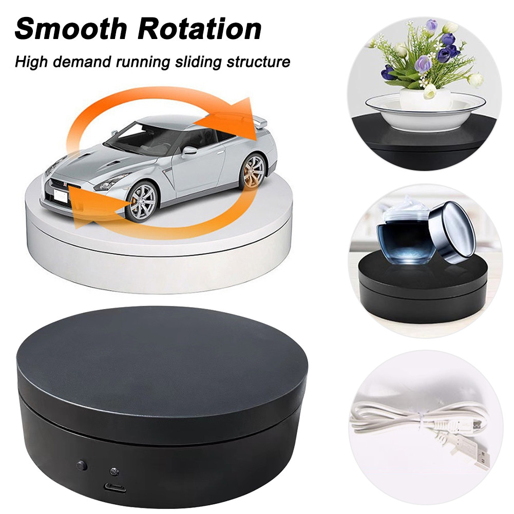 360 Degree Rotating Display Stand 3kg Load Motorized Turntable for ...