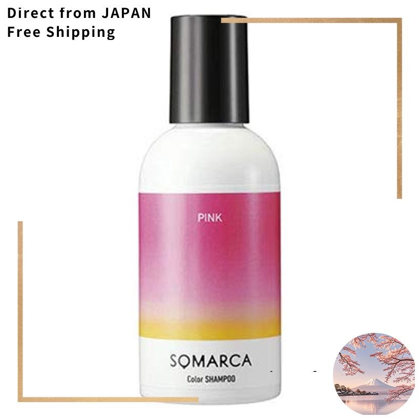 Hoyu Somaruka Color Shampoo #PINK 150mL - Hair Color Care, Vibrant Pink ...