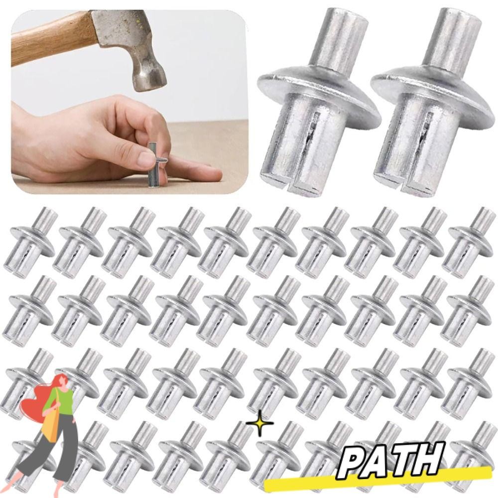 PATH 10/20/50/100Pcs Expansion Rivets, Head Percussion Fasteners ...