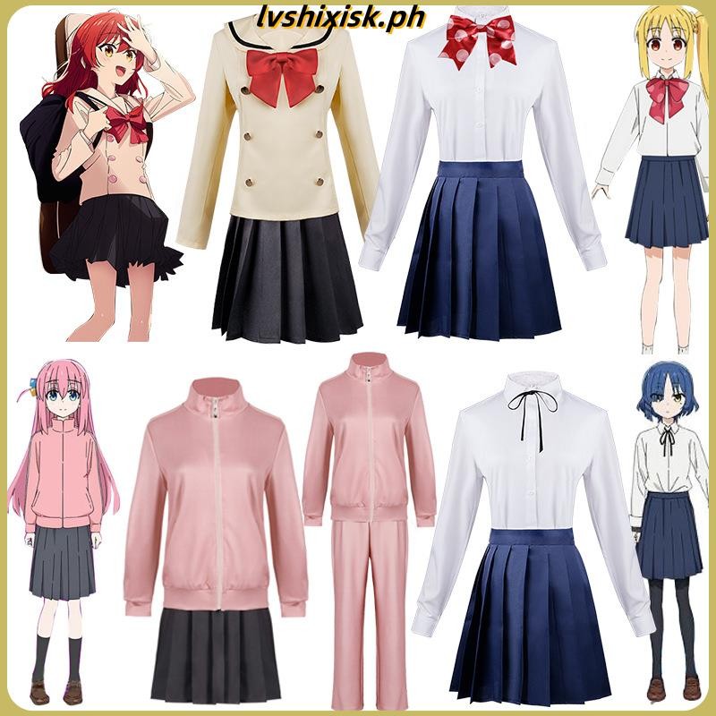 Gotou Hitori Cosplay Bocchi The Rock Gotou Hitori Cosplay Costume JK ...