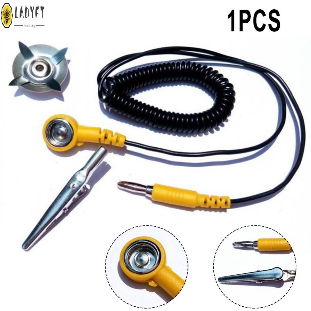 ESD Ground Wire 1 Piece Anti-static Table Mat Grounding Wrist Strap ...