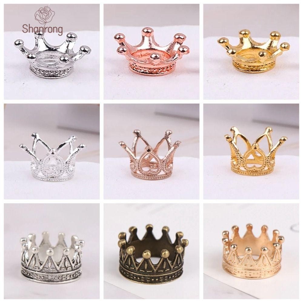 SHANRONG Mini Metal Crown Model, Model Toys Decorating Dollhouse ...