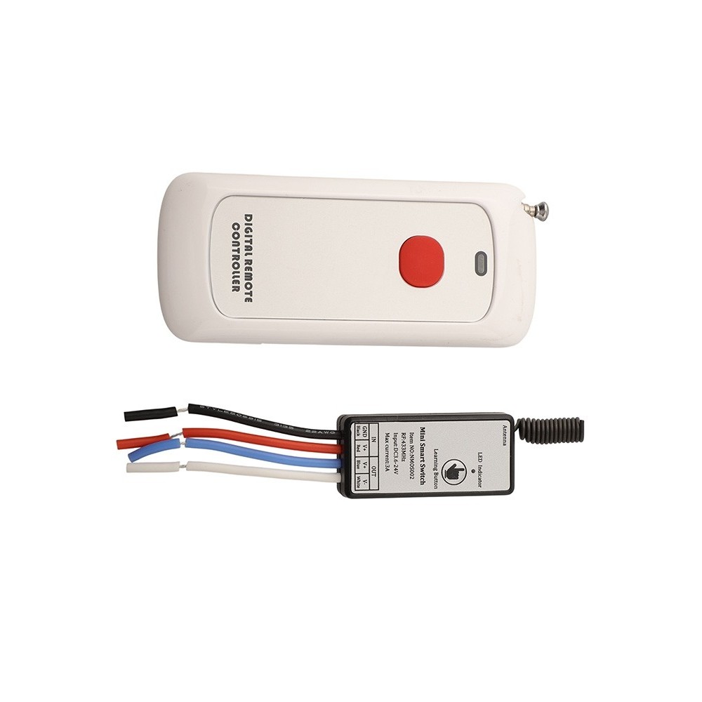 Remote Control Easy Installation Long Range Control Compatible With 12V ...