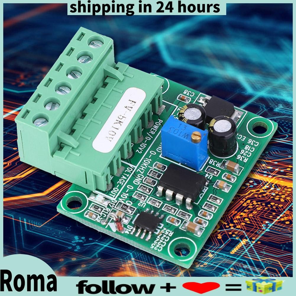 Romanticshop 0-5Khz to 0-10V Frequency Voltage Converter Module?Digital ...