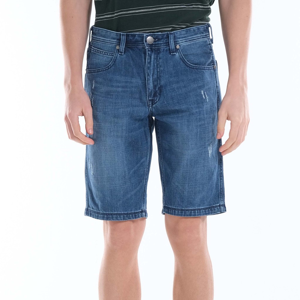 Wrangler Men's Colton Denim Shorts in Cool | Shopee Philippines