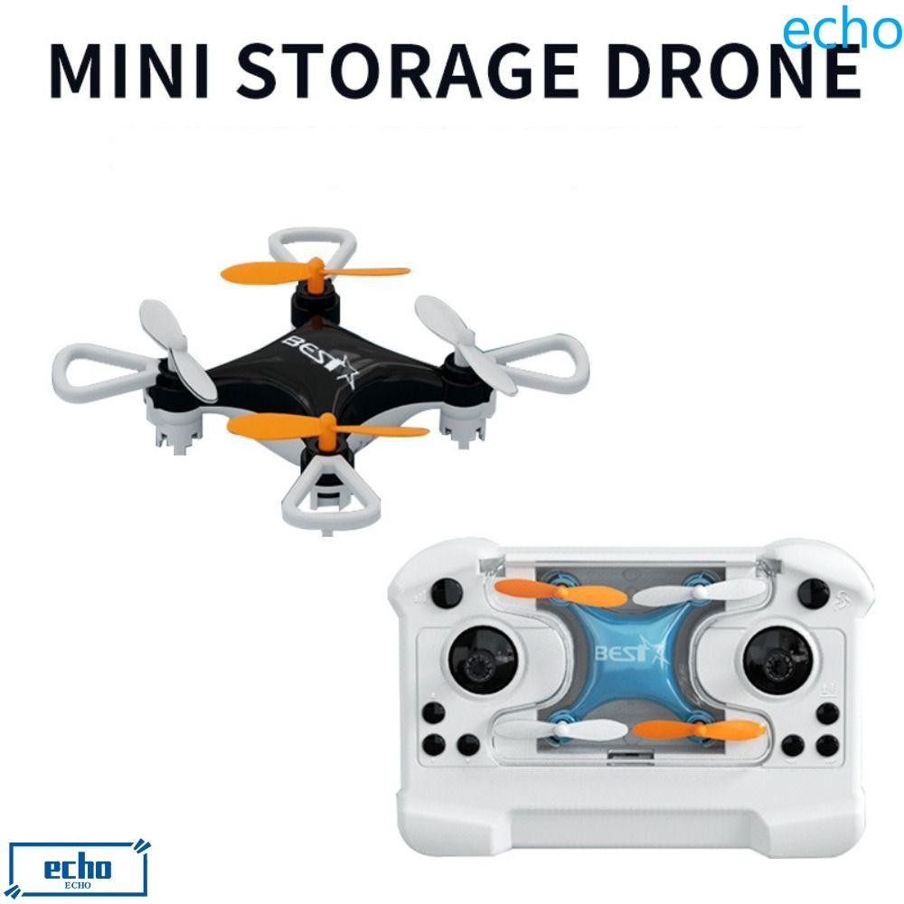 ECHOTHREAD Mini Remote Control Aircraft, ABS Flying Rotation Remote ...