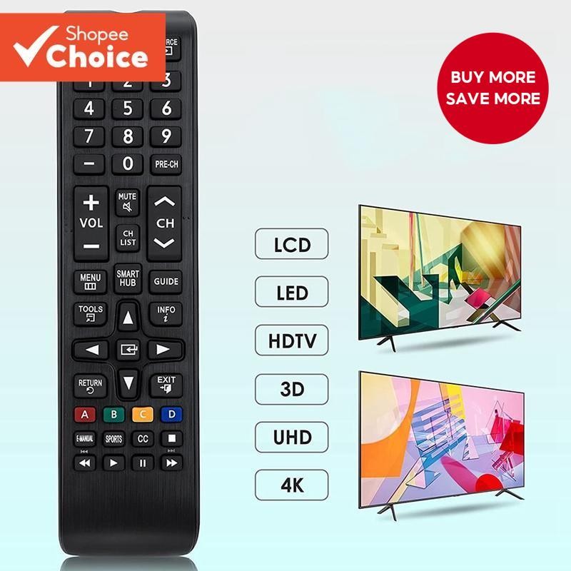 Universal Remote Control BN59-01199F for Samsung All LCD LED HDTV 3D ...