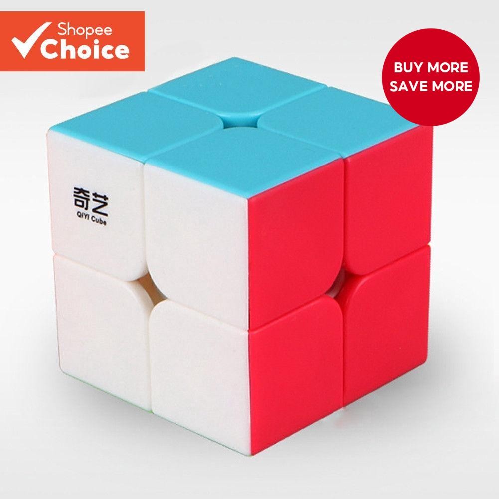 Qiyi 2x2 Professional Magic Cube Abs Ultra Smooth Speed | Shopee ...