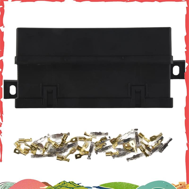 Car 11 Way Fuse Holder Relay Box with Terminals Relays Waterproof ...
