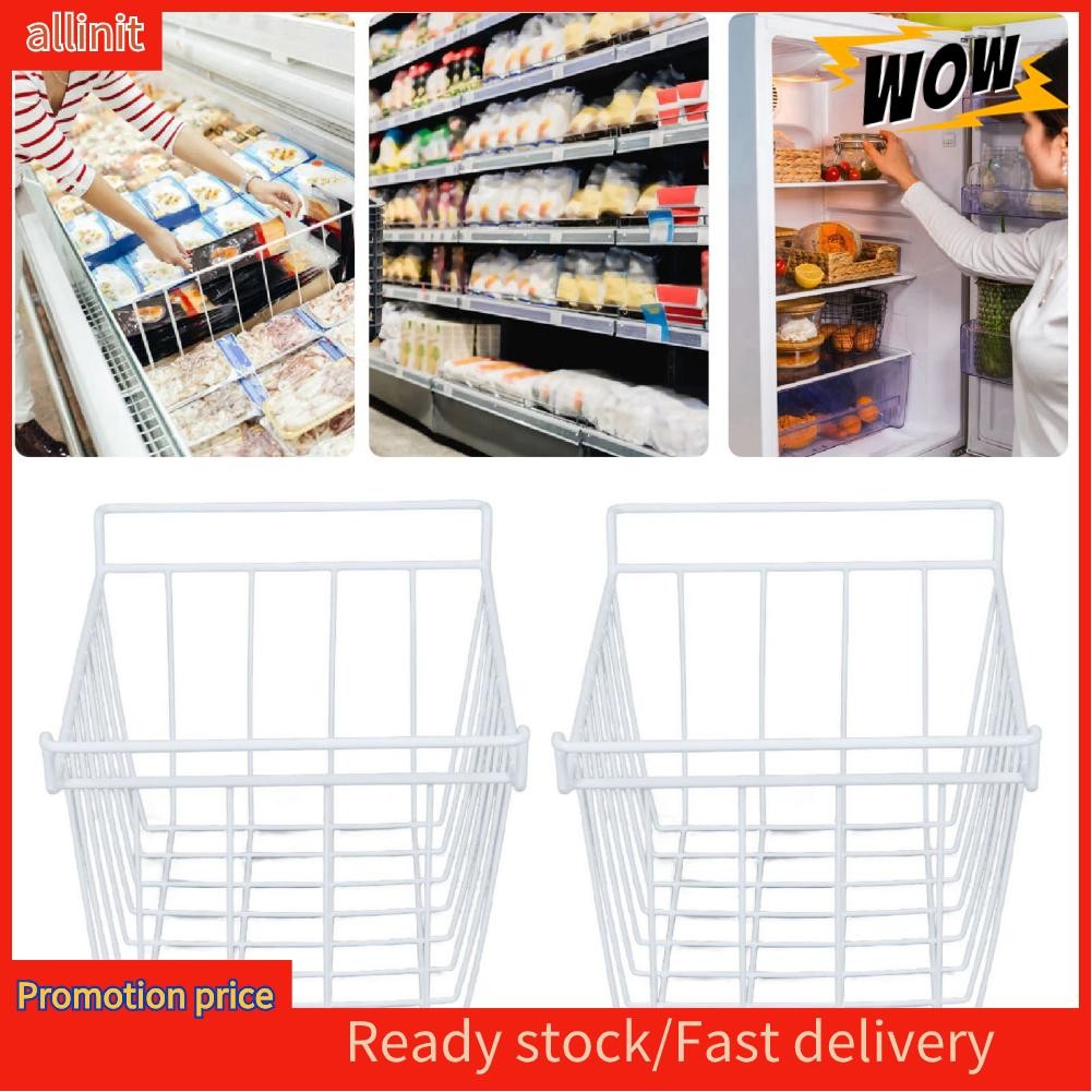 allinit-ph Freezer Basket Storage for Refrigerator (White) | Shopee ...