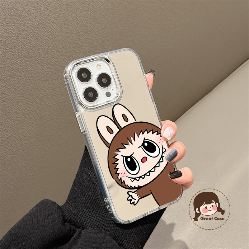 Cute Labubu Mirror Phone Case For OPPO Find X8S+ X8 Pro X7 Ultra Pro X3 ...