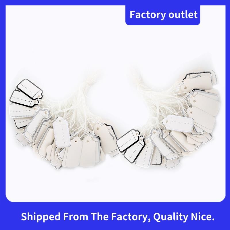200 Label Tie String Price Tag Tags Display 1.02x0.51" HOT | Shopee ...