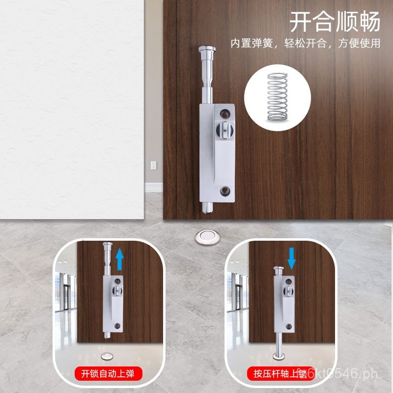 Frame Ground Lock Surface Mounted Ground Lock Glass Door Ground Latch ...