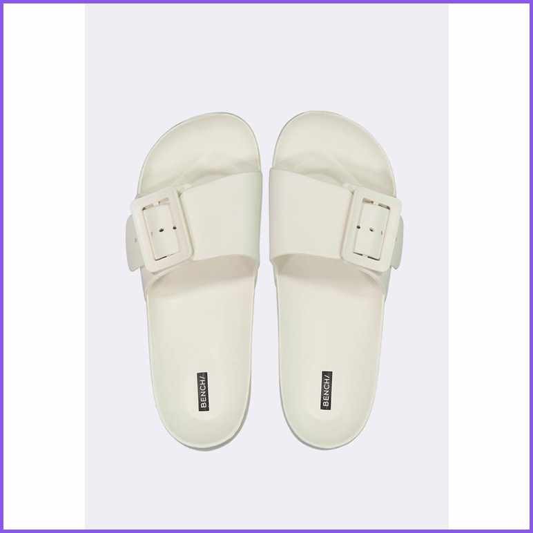 IHY0014)K>-+J]Bench/=qt)Women's}hD)Slip}oh)On}SM)Slippers | Shopee ...