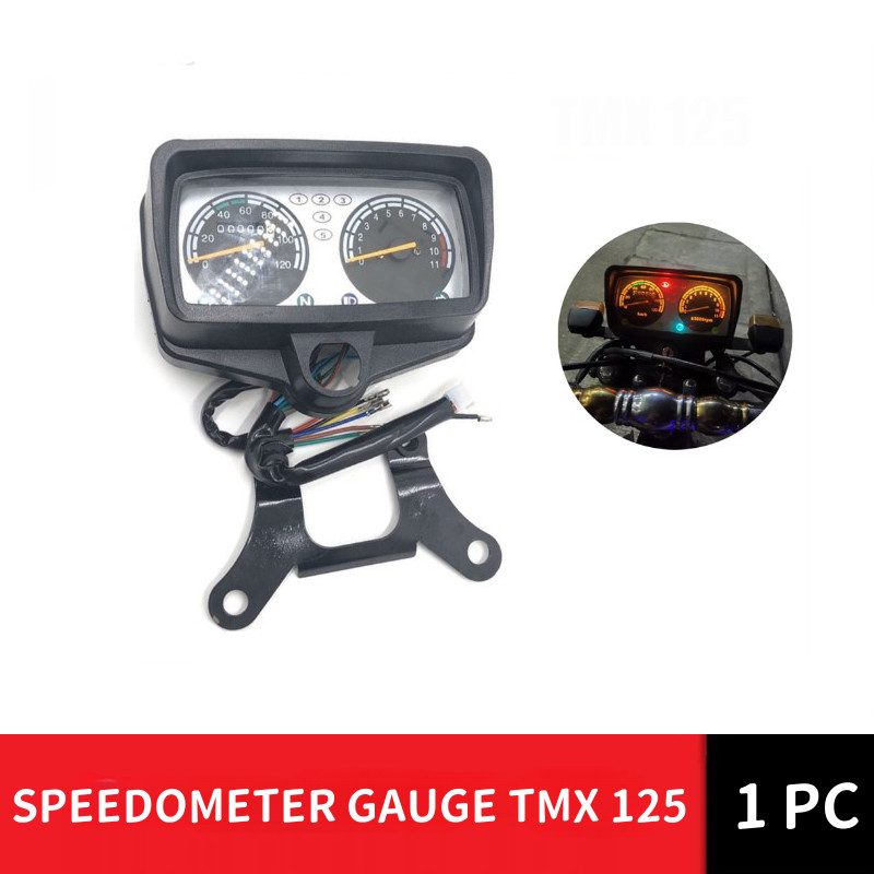 SPEEDOMETER GAUGE TMX 125 WITH BRACKET MOTORCYCLE | Shopee Philippines