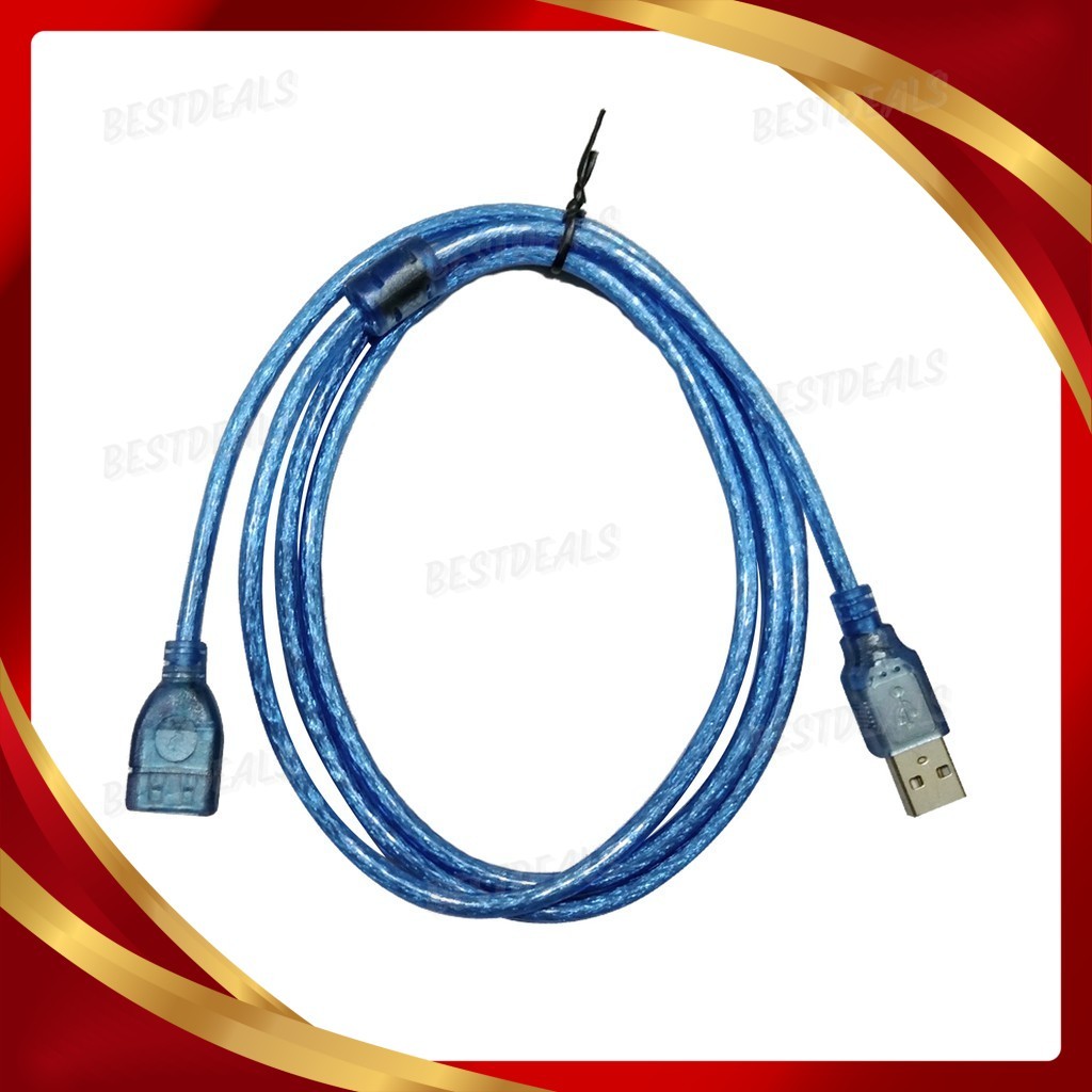 USB2.0 Extension Cable (Blue) | Shopee Philippines