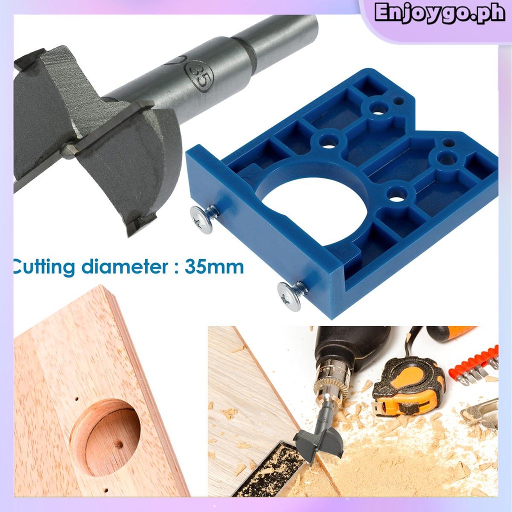 Concealed Hinge Hole Jig 35mm Professional Hinge Drilling Hole Router ...