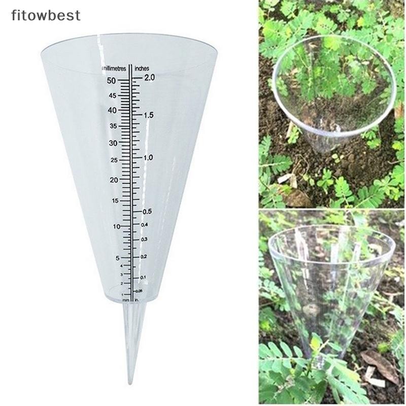 Fbph Cone Rain Gauge Measurement Ground Precipitation Garden Rainfall ...
