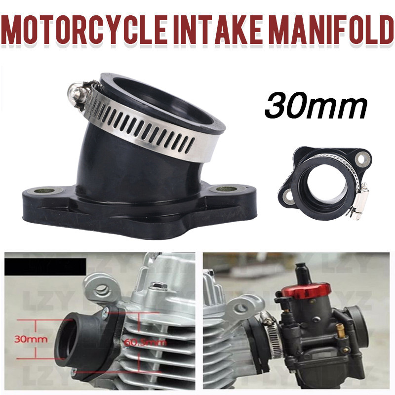 Motorcycle Carburetor Intake Carburetor Manifold Joint Adapter For 30mm ...