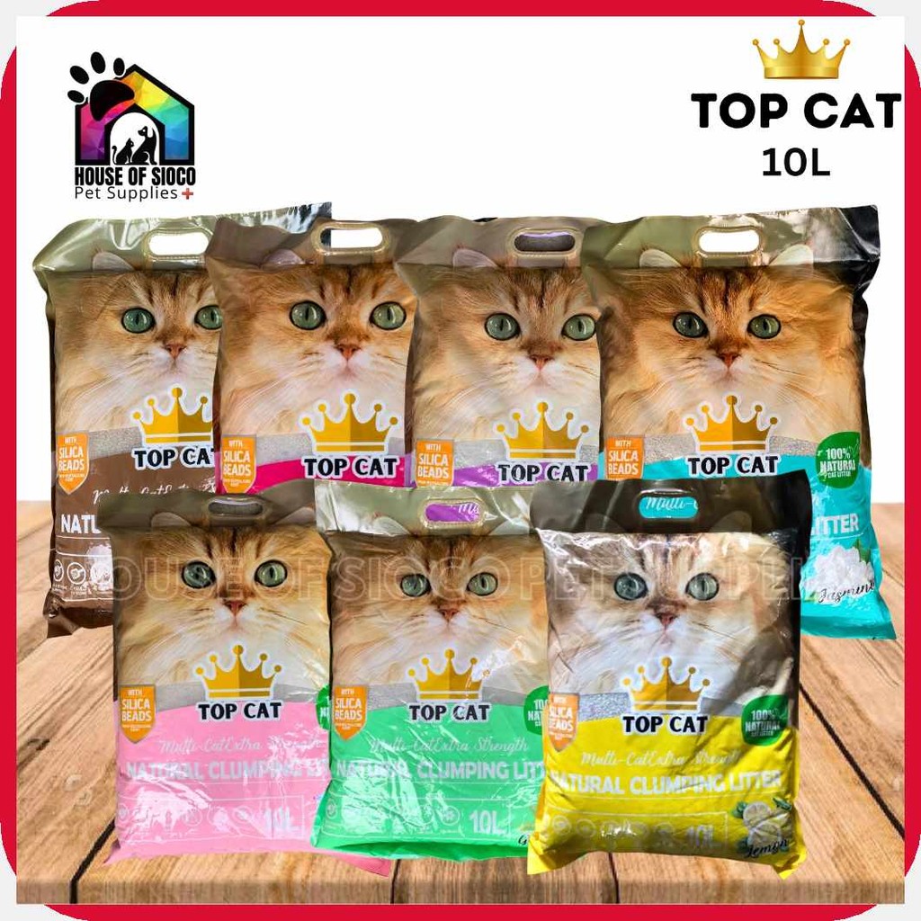 Top(b;Cat>W&Bentonite[dX,Cat!Va,Litter!n,10L | Shopee Philippines