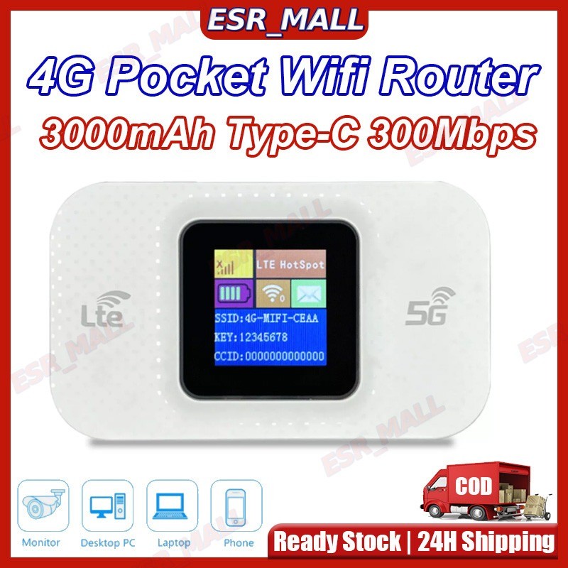 4G/5G LTE WIRELESS ROUTER Pocket WiFi Openline Hotspot Router Modem ...