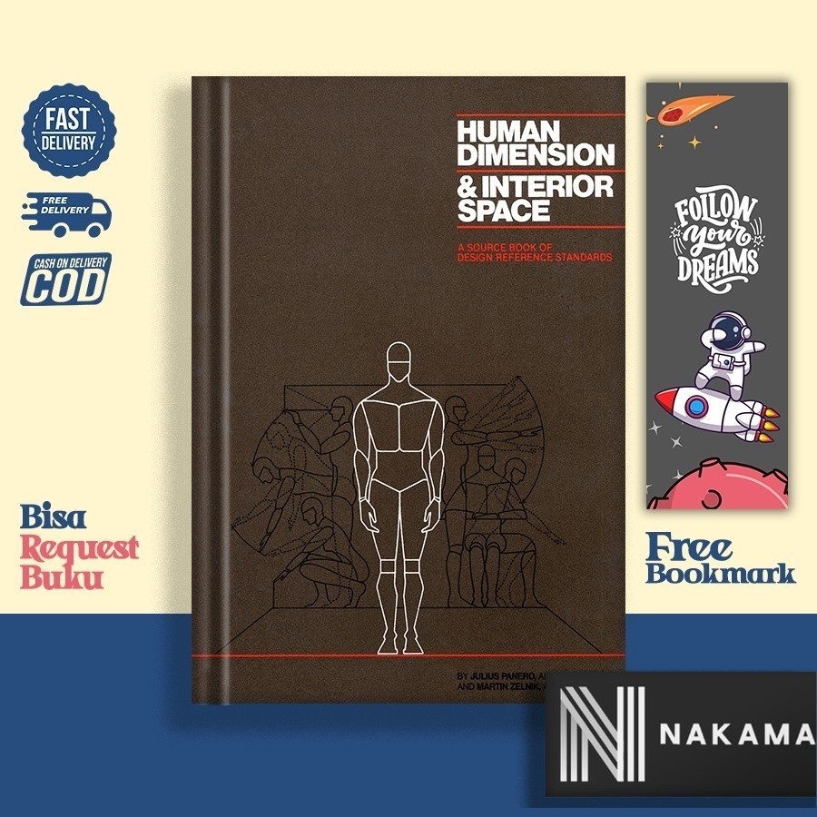 Human Dimension and Interior Space by Julius Panero | Shopee Philippines