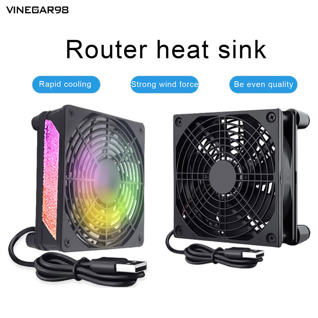 VIC-USB Computer Cooling Fan Mini Single/Dual Fan 1800RPM Mute Heat ...
