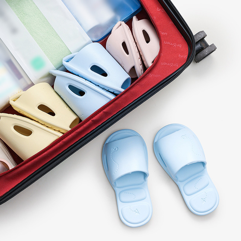 Cheerful Mario Travel Hotel Slippers for Ladies Multicolor Bathroom ...