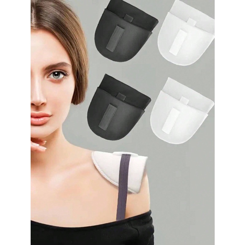 1 Pair Set-In Shoulder Pads Thickness 0.59inch Breathable Sponge Pads ...