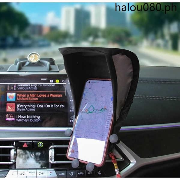 Car Phone Holder Sunshade Handy Tool Sunscreen Sun Cover Not Hot Stuck ...
