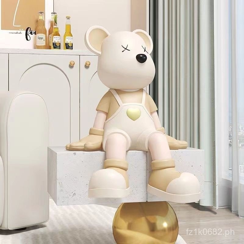 Decorative Ornament TV Cabinet Light Luxury Large Creative Violent Bear ...