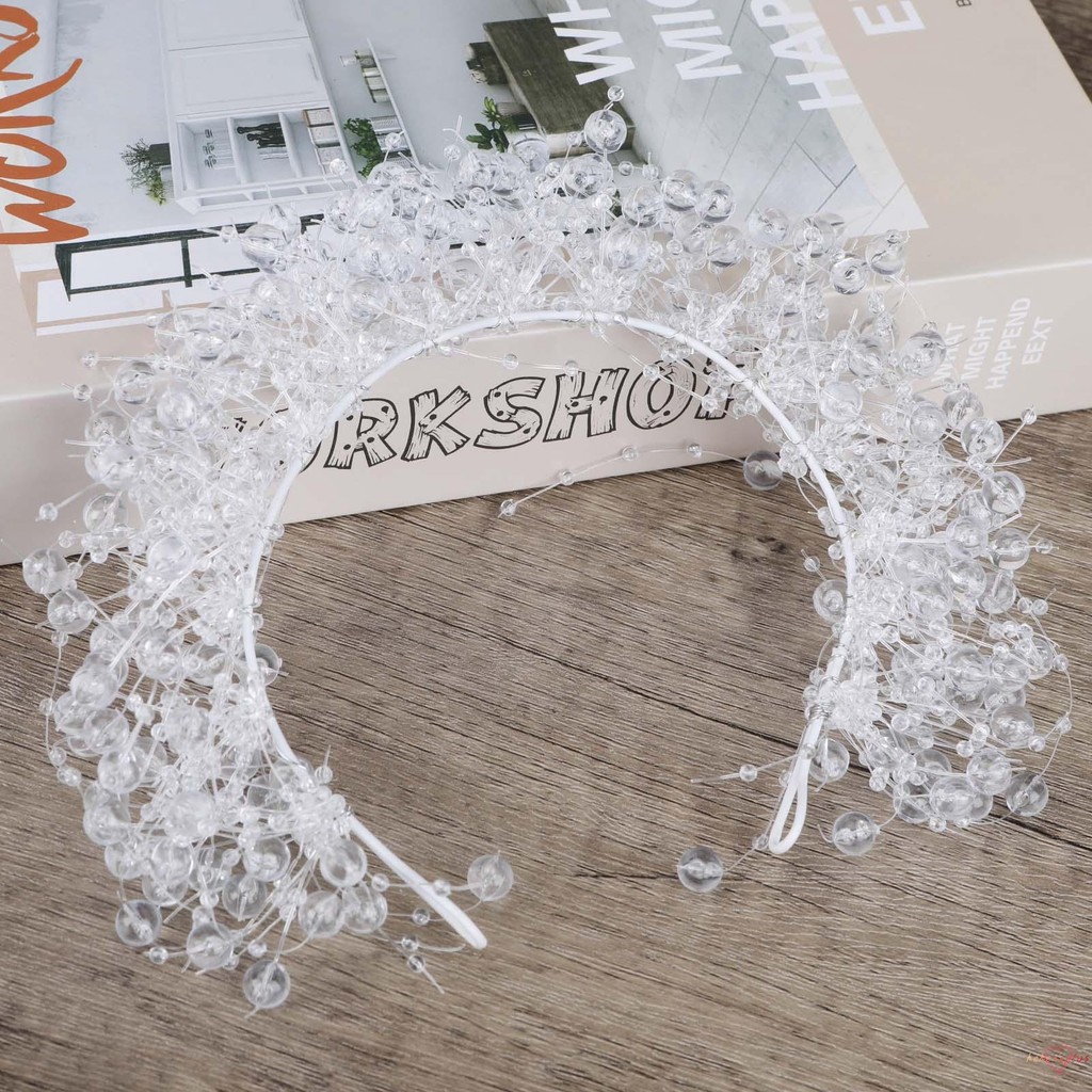 Crystal Liquid Flower Headband Female Elegant Personalized Flower ...