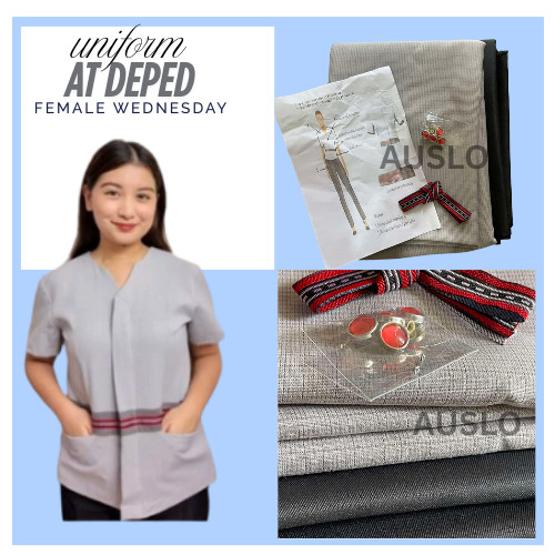 Af1 Deped School Uniform Female Teacher Attire form Monday to Thursday ...