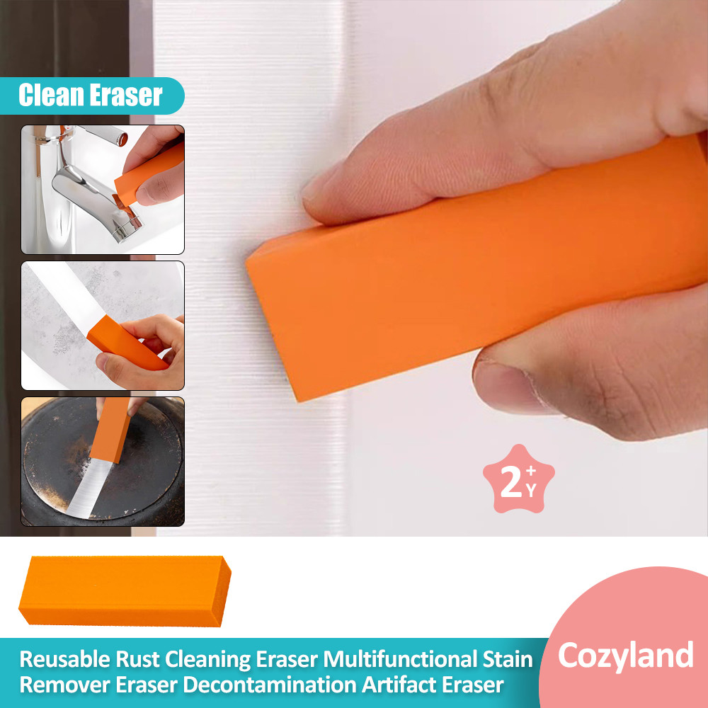 Cozyland Stainless Steel Scratch Eraser Rubber Cleaning Eraser ...